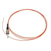 China Orange OM1/OM2 Fiber Optic Pigtail Splicing , Multimode St Pigtails for sale