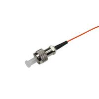 China OM1/OM2 Multimode Pigtail Fiber Cable , Orange Fc Pigtail for sale