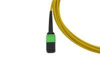 China 12core 24core MTP MPO Fiber Cable 3.0mm Single Jacket Or 4.6mm Double Jacket for sale