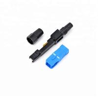 China Pre Embedded FTTH Sc Fiber Connector For Fast Field Assembly for sale