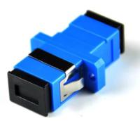 China ABS Plastic Fiber Optic Faceplate , Indoor 2C Sc Fiber Wall Plate for sale