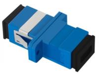 China 0.2dB SC UPC To SC UPC Fiber Optic Adapter XDK With Flange for sale