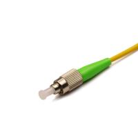 China G657A1 Simplex 3.0mm LSZH Fiber Optic Patch Cable Single Mode Yellow Color for sale