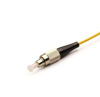 China Fiber Optic Patch Cord/ FC/UPC-FC/UPC/ Multimode/ OM2 /Simplex /3.0mm/ LSZH/ PVC/Yellow for sale