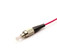 China 5m OM4 Multimode Fiber Jumpers FC UPC To FC UPC 3.0mm Cable Diameter for sale