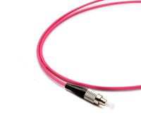 China 5m OM4 Multimode Fiber Jumpers FC UPC To FC UPC 3.0mm Cable Diameter for sale