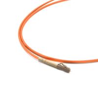 China Multimode OM1 Fiber Optic Patch Cable LC UPC To LC UPC Orange Color for sale