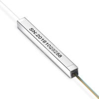 China FTTH PLC Multiple Combined Single Mode 1x4 Fiber Splitter for sale