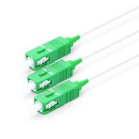 China Mini 900um Plc Splitter 1x2 , SC/APC Single Mode Fiber Splitter for sale
