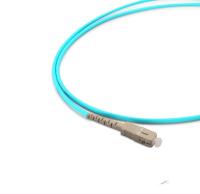 China OM3 Simplex Custom Fiber Patch Cable , 3.0mm LSZH Multimode Fiber Jumpers for sale