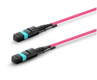 China 8-24 Fibers OM4 HD BIF Mtp Breakout Cable Multimode LSZH Bunch for sale