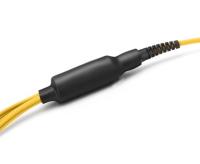 China 8-24 Fibers Lszh Fiber Optic Cable , Elite Optical Breakout Cable for sale