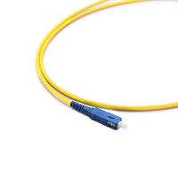 China Telecom Equipment  Sc/APC Singlemode 3.0mm 2meter Fiber Optic Jumper FTTH Waterproof Patch Cord for sale