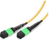 China Conversion Harness OS2 MTP MPO Fiber Cable 24 Fibers Single Mode for sale