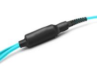 China OM4 Elite 40g Breakout Cable , 8-144 Fibers Multimode Fiber Jumpers for sale