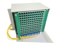 China 12 Port Fiber Optic Patch Panel ABS Material FTTX Network Use for sale