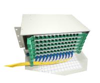 China 12 Port Fiber Optic Patch Panel ABS Material FTTX Network Use for sale