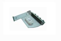 China 19inch Rotary Fiber Optic Patch Panel Cold Roll Steel Material for sale