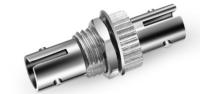 China ST UPC To ST UPC Simplex Silver Color Connector/Adapter Zinc Alloy, XDK Single Mode for sale