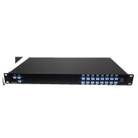 China LGX Box CWDM DWDM 16ch Multiplexer Demultiplexer With Monitor Port for sale