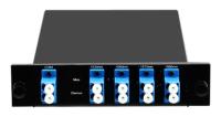 China Single Fiber LGX WDM Device 1470nm-1530nm Single Fiber 4 Channel Cwdm Mux for sale