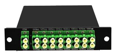 China Passive 18 Channel WDM Device 1270-1610NM Cwdm Mux Demux for sale