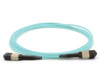 China MPO- MPO Patch Cable 12 core Fiber Cable MTP- MTP OM3 OM4 Multimode for Data center for sale