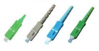 China SC APC UPC 0.9mm Fiber Optic Connector Single Mode / Multi Mode for sale