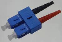 China SC APC UPC 0.9mm Fiber Optic Connector Single Mode / Multi Mode for sale