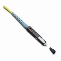 China ISO9001 MU Fiber Optic Connector Plastic Or Metal Housing for sale