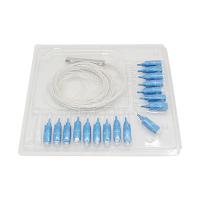 China Mini Tube Type PLC Fiber Optic Spliter 1x16 SC/LC Connector for sale