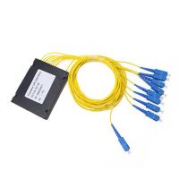China Customized ABC Box 1x8 PLC Splitter SC / LC , FC / ST For FTTH for sale