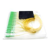 China ABS Box Type 1x16 Fiber Optic Spliter Total Enclosed Structure for sale