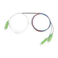 China FBT 1x2 Optical Fiber Splitter Branching Devices Single Mode for sale