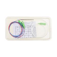 China FBT 1x2 Optical Fiber Splitter Branching Devices Single Mode for sale