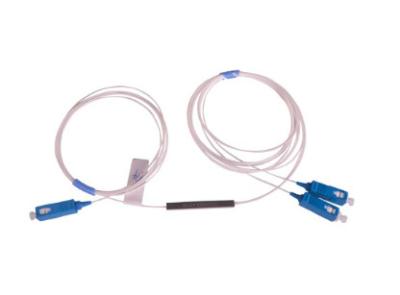 China White Fiber Optic Fbt Splitter , XDK G625D Plc Splitter 1x8 for sale