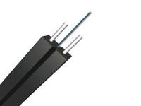 China FRP FTTH FTTX Cable Single Mode G657 2KM  Length Black Jacket for sale