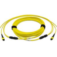 China 24 Core Singlemode MTP MPO Fiber Cable IEEE Standard Custom Length for sale