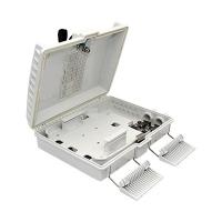 China ABS SC Simplex 12 Port Fiber Termination Box , FAT Fiber Splicing Box for sale