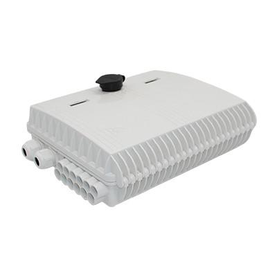 China ABS SC Simplex 12 Port Fiber Termination Box , FAT Fiber Splicing Box for sale