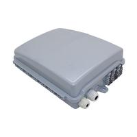 China 24 Cores Fiber Optic Distribution Box 14mm Cable Inlet Caliber for sale