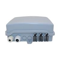 China 24 Cores Fiber Optic Distribution Box 14mm Cable Inlet Caliber for sale
