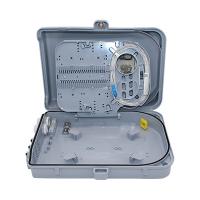 China 24 Cores Fiber Optic Distribution Box 14mm Cable Inlet Caliber for sale