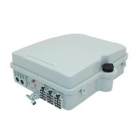 China 24 Cores FAT Fiber Optic Distribution Box 330mm*275mm*100mm Dimensions for sale