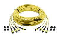 China Yellow MPO MTP 48 Core Fiber Cable , XDK Fibre Trunk Cable for sale