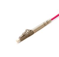 China 3.0mm LSZH Multimode Om4 Fiber Optic Cable Simplex Lc Upc To Lc Upc for sale