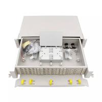 China 12 Cores To 96 Cores Fiber Optic Patch Panel With Slider for sale