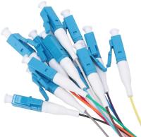 China LC UPC 1.5m 3.0mm 12 Strand Fiber Optic Pigtails Low Insertion Loss/LSZH for sale
