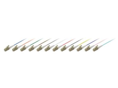 China FTTB Network 1.0M Lc Pc Pigtail , Duplex Fiber Optic Cable Om4 Pigtail for sale