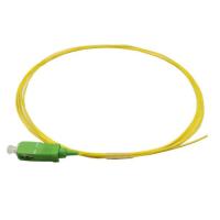 China customization Pigtail SC APC UPC Sm 9/125 1m 1.5m 0.9mm G652d G657A PVC LSZH Fiber Optic Pigtai for sale